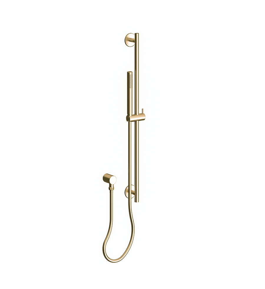 Franz Viegener Slidebar With Handshower Assembly And Elbow Brushed ...