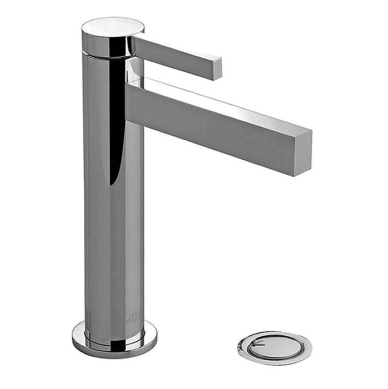 Franz Viegener Vessel Height Single Handle Lavatory Set With Push Down ...